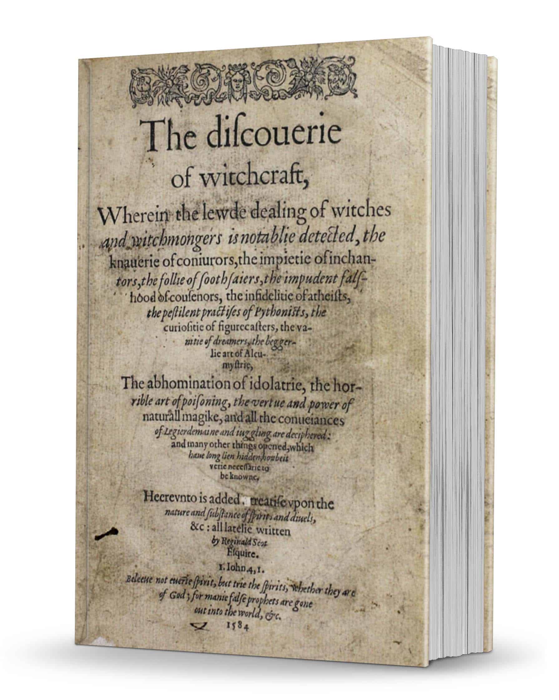 Discoverie of witchcraft 1886 Text Based PDF with bookmarks ...